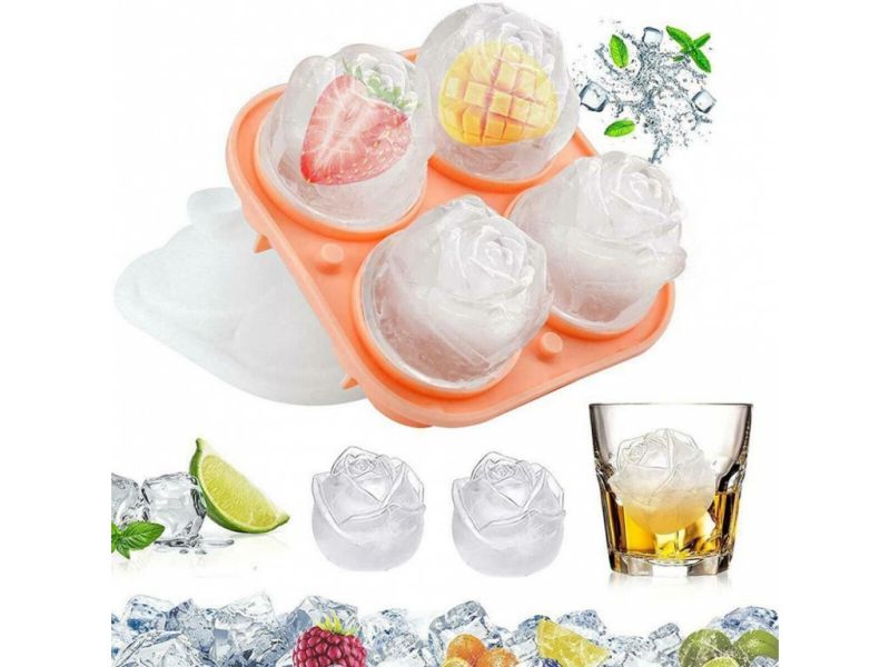 Forma na led ve tvaru 3D růže | Rodinny-Nakup.cz | Slevy pro celou Rodinu